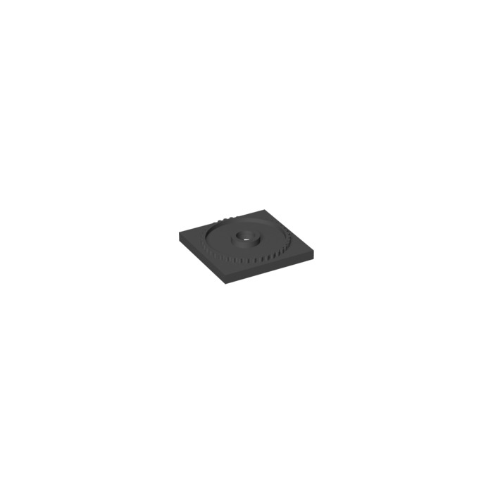LEGO Black Turntable 4 x 4 Flat Square Base (61485) | Brick Owl - LEGO ...