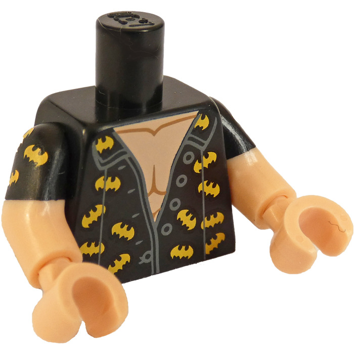 LEGO Black Vacation Batman Minifig Torso (973 / 16360) | Brick Owl ...