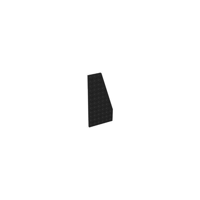 LEGO Black Wedge Plate 6 x 12 Wing Right (30356) | Brick Owl - LEGO ...