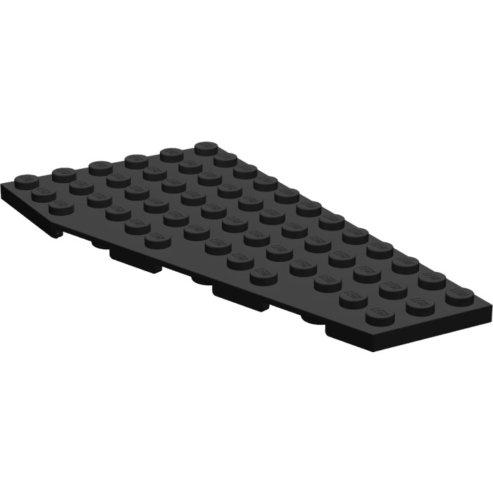 LEGO Black Wedge Plate 6 x 12 Wing Right (30356) | Brick Owl - LEGO ...
