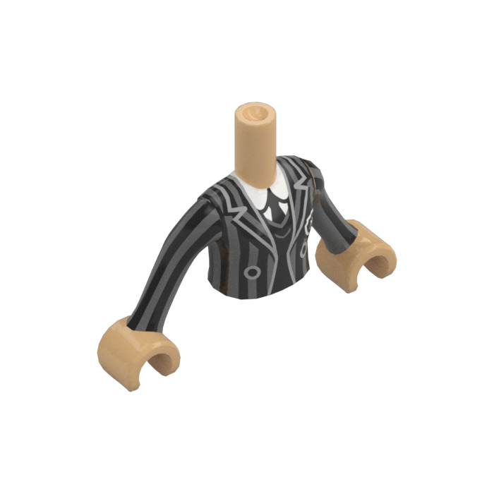 LEGO Wednesday Addams with Uniform Friends Torso (Boy) (73141) | Brick ...