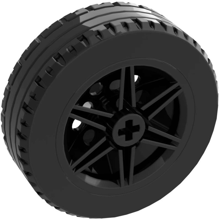 LEGO Wheel with Tire | Brick Owl - LEGO Marketplace