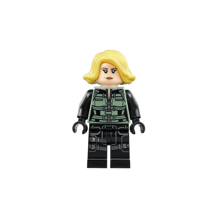 LEGO Black Widow with Yellow Short Hair Minifigure | Brick Owl - LEGO ...
