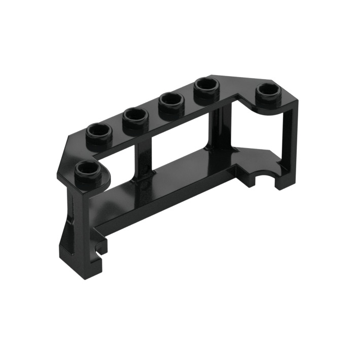 LEGO Black Window Frame 2 x 6 x 2 (Train) (17454 / 42506) | Brick Owl ...