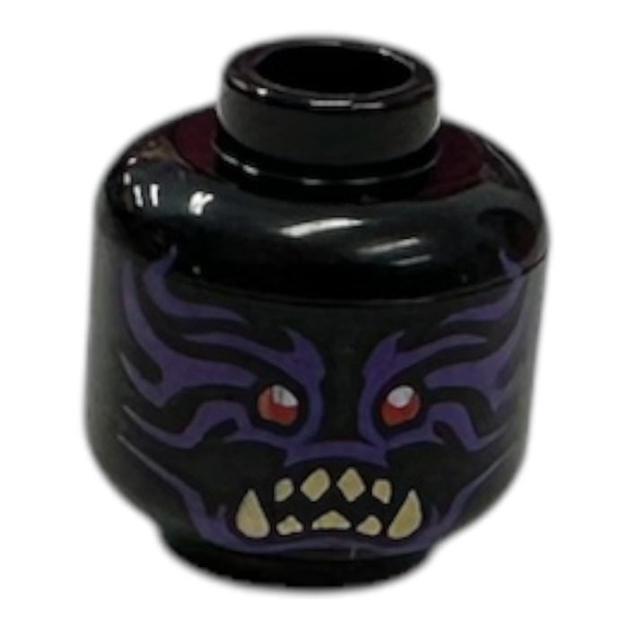LEGO Black Zarkt Minifigure Head (3274 / 110280) | Brick Owl - LEGO ...