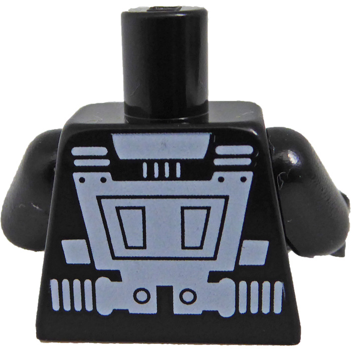 LEGO Blacktron Reissue Minifig Torso (973) | Brick Owl - LEGO Marketplace