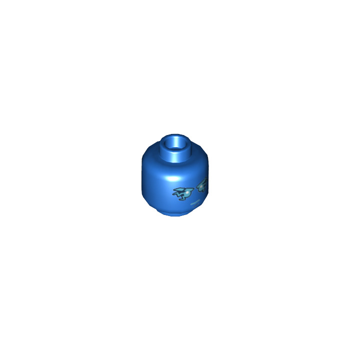 LEGO Blue Airjitzu Jay Head (3626 / 21169) | Brick Owl