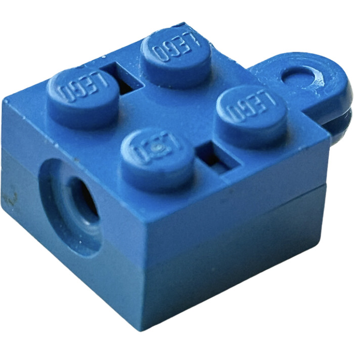 LEGO Blue Arm Brick 2 x 2 Arm Holder with 1 Arm (without Hole) | Brick ...