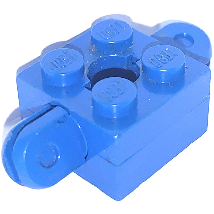 LEGO Blue Arm Brick 2 x 2 with 2 Arm Holders | Brick Owl - LEGO Marketplace