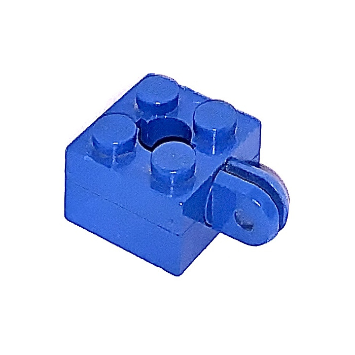 LEGO Blue Arm Brick 2 x 2 with Arm Holder with 1 Arm (with Hole ...