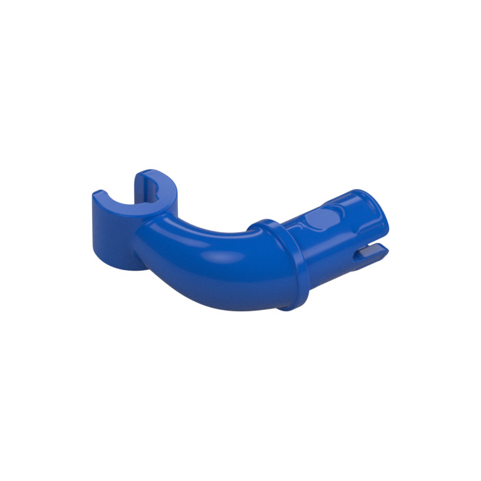 LEGO Blue Arm with Pin and Hand (Long) (66788) | Brick Owl