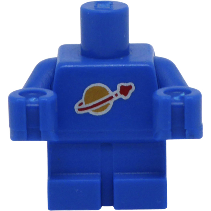 LEGO Blue Baby Body with Classic Space Logo (107469) | Brick Owl