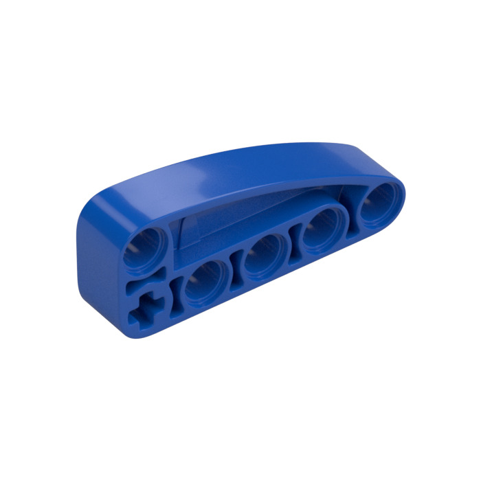 LEGO Blue Beam 1 x 2 x 5 Bent 90 Degrees Quarter Ellipse (80286 ...