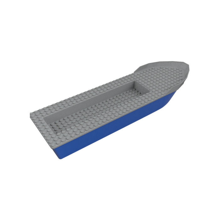 LEGO Blue Boat 12 x 40 with Gray Top (23999) | Brick Owl