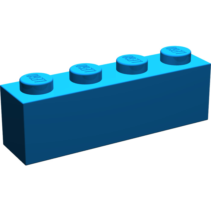 LEGO Blue Brick 1 x 4 (3010 / 6146) | Brick Owl - LEGO Marketplace