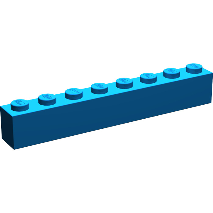 LEGO Blue Brick 1 x 8 (3008) | Brick Owl - LEGO Marketplace