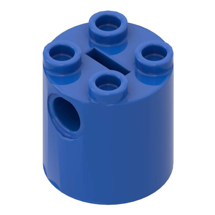 LEGO Brick 2 x 2 x 2 Round with Bottom Axle Holder with '+' Orientation ...