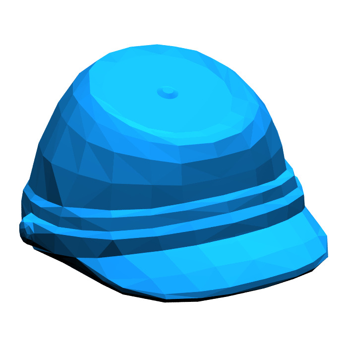 LEGO Blue Cavalry Cap (30135) | Brick Owl - LEGO Marketplace