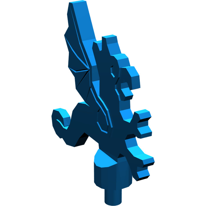 LEGO Blue Dragon Plume (6080) | Brick Owl - LEGO Marketplace