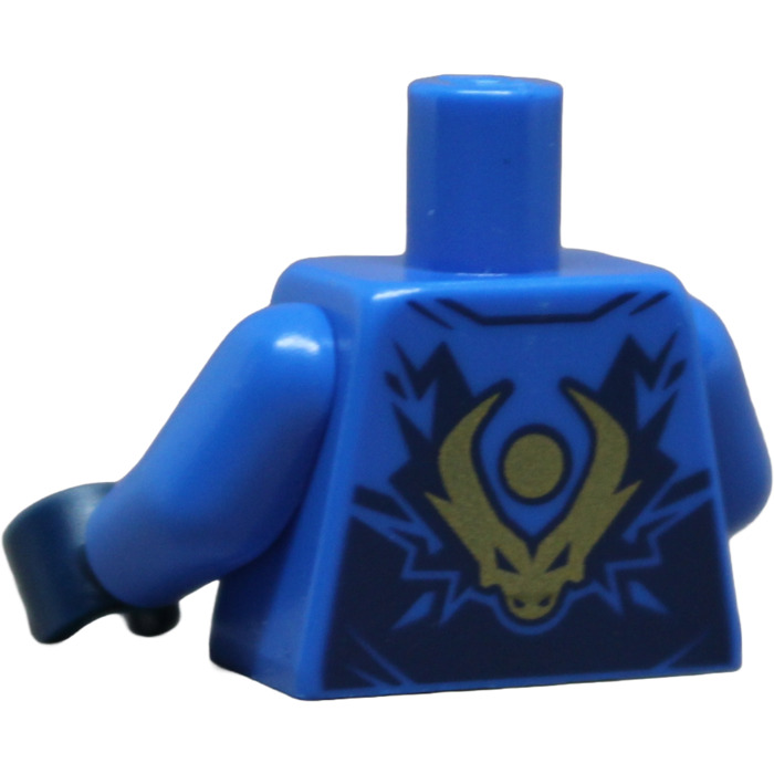 LEGO Blue Dragons Rising Jay Torso (973 / 76382) | Brick Owl - LEGO ...