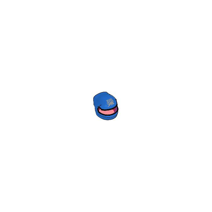 LEGO Blue F1 Helmet with Visa Cash App Logo (7071) | Brick Owl - LEGO ...