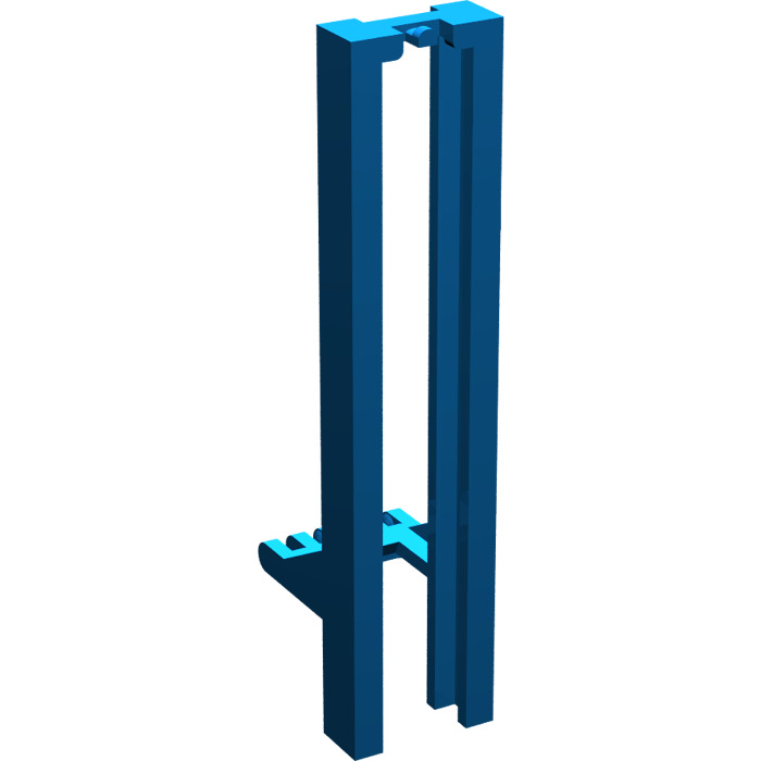 LEGO Forklift Rails 2 x 3 x 7.6 Non-locking with 6 Stubs | Brick Owl ...