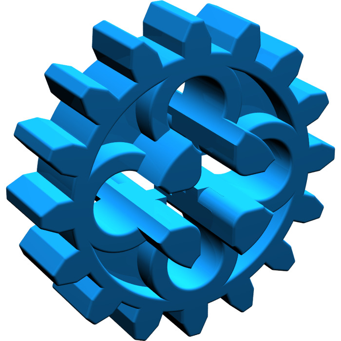 LEGO Gear with 16 Teeth Unreinforced (4019) | Brick Owl - LEGO Marketplace
