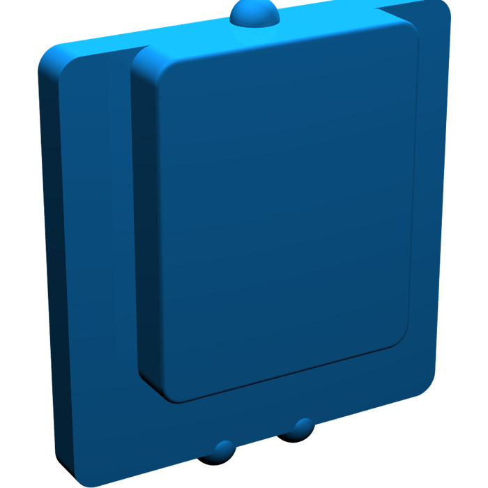 LEGO Blue Glass for Window 1 x 2 x 2 Plane (4862) | Brick Owl - LEGO ...