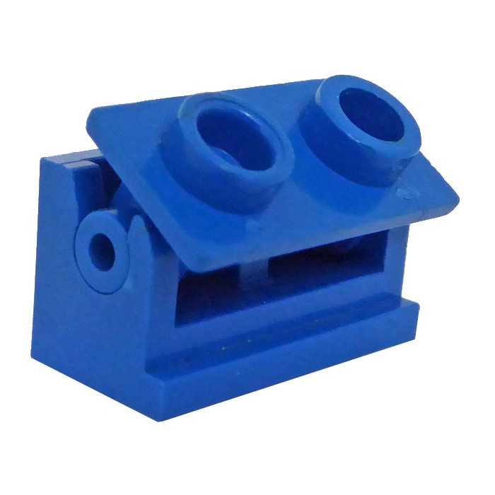 LEGO Hinge Brick 1 x 2 with Blue Top Plate | Brick Owl
