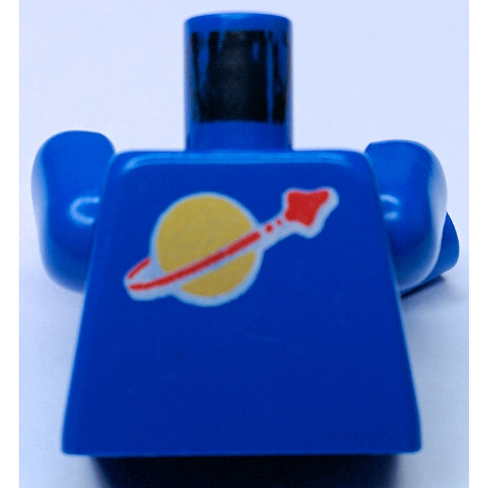 LEGO Blue Minifig Classic Space Torso (973) | Brick Owl - LEGO Marketplace