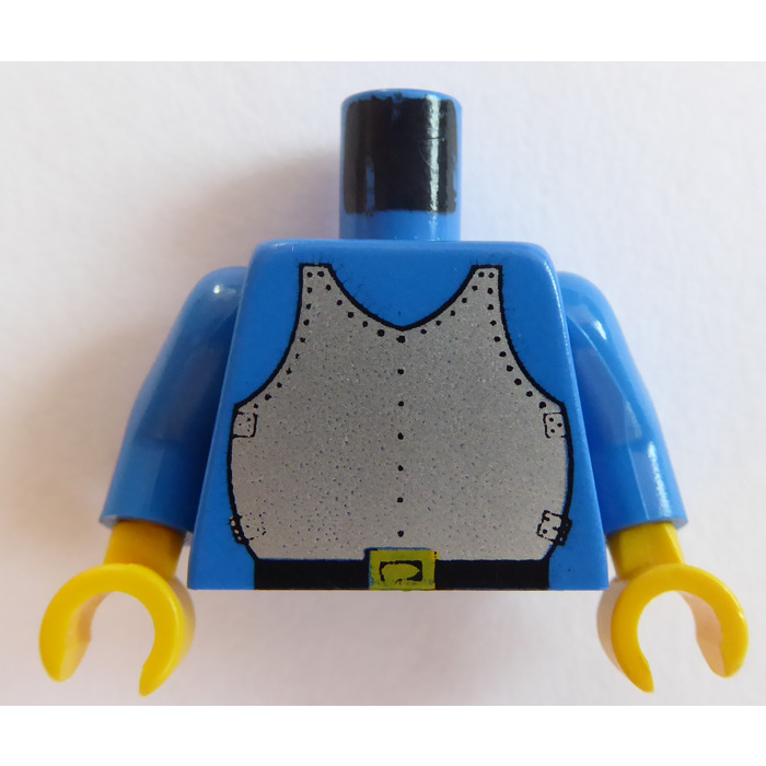 LEGO Blue Minifig Torso (973) | Brick Owl - LEGO Marketplace