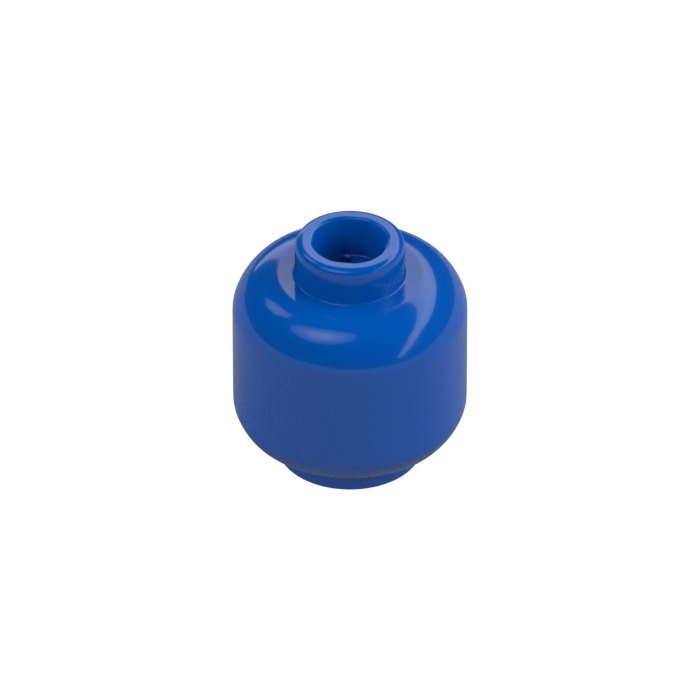 LEGO Blue Minifigure Head (3626 / 88475) | Brick Owl