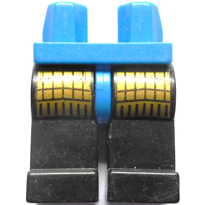 LEGO Blue Minifigure Hips and Legs with Copper Ninja Armor (83063 / ...