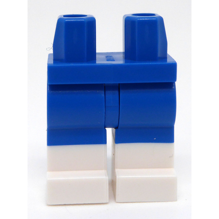 LEGO Blue Minifigure Hips and Legs with White Boots (21019 / 77601 ...