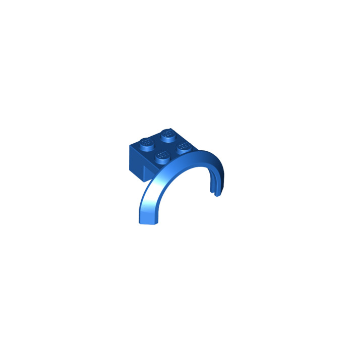 LEGO Blue Mudguard Brick 2.5 x 4 x 1.7 with Wheel Arch (50745) | Brick Owl