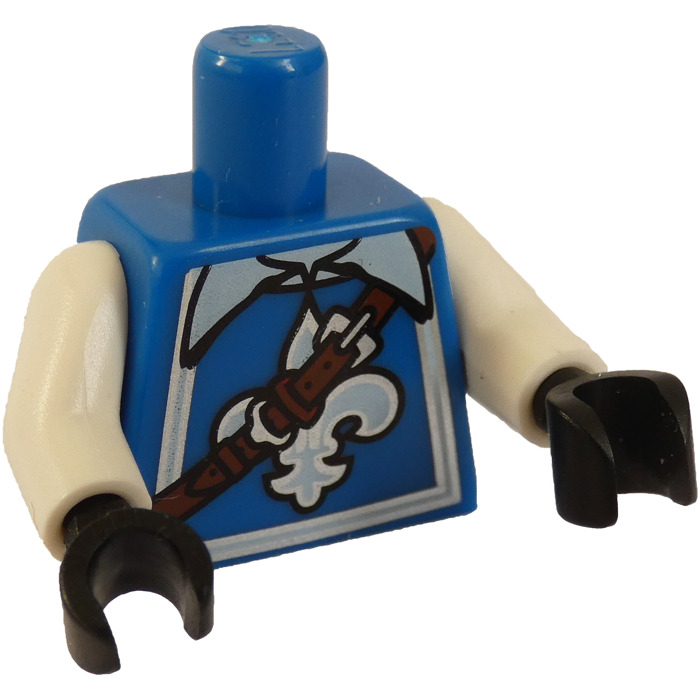 LEGO Blue Musketeer Torso (973 / 88585) | Brick Owl - LEGO Marketplace