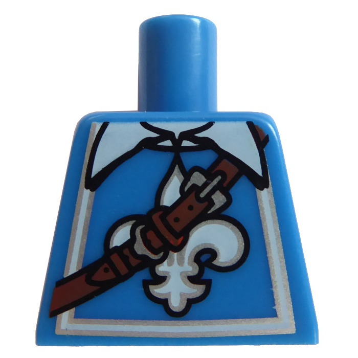 LEGO Blue Musketeer Torso without Arms (973) | Brick Owl - LEGO Marketplace