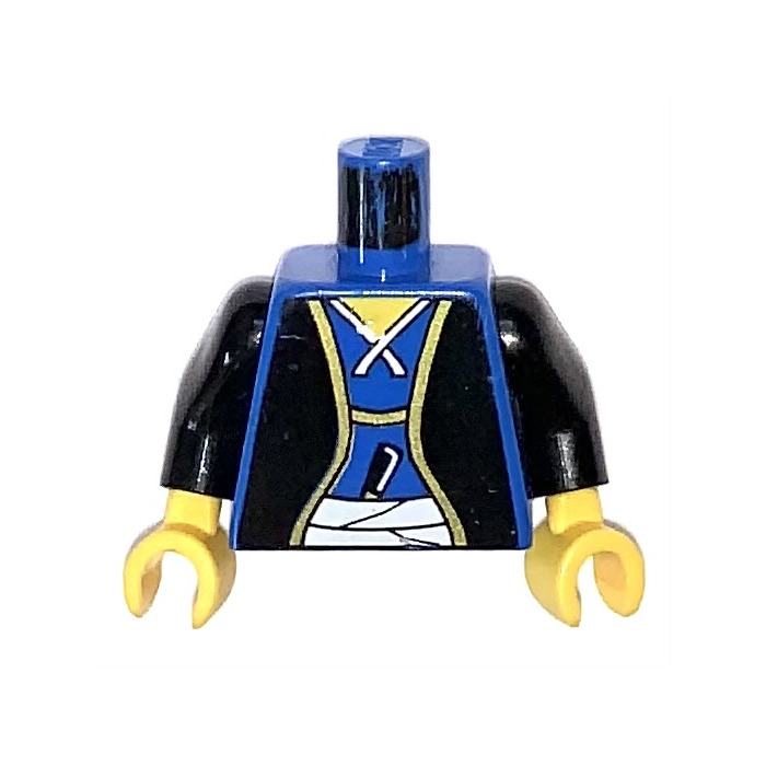 LEGO Blue Ninja Shogun Torso (973 / 73403) | Brick Owl - LEGO Marketplace