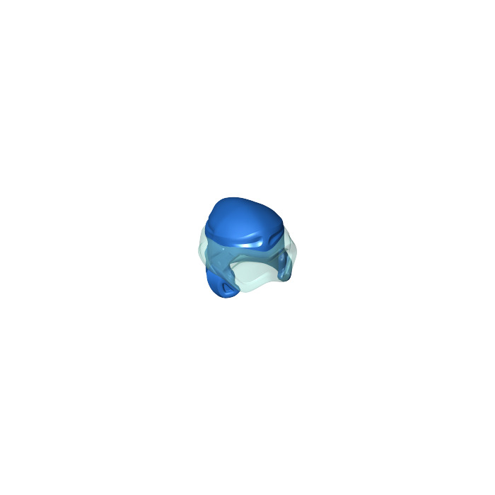 LEGO Blue Ninjago Wrap with Transparent Light Blue Scuba Diver Mask ...