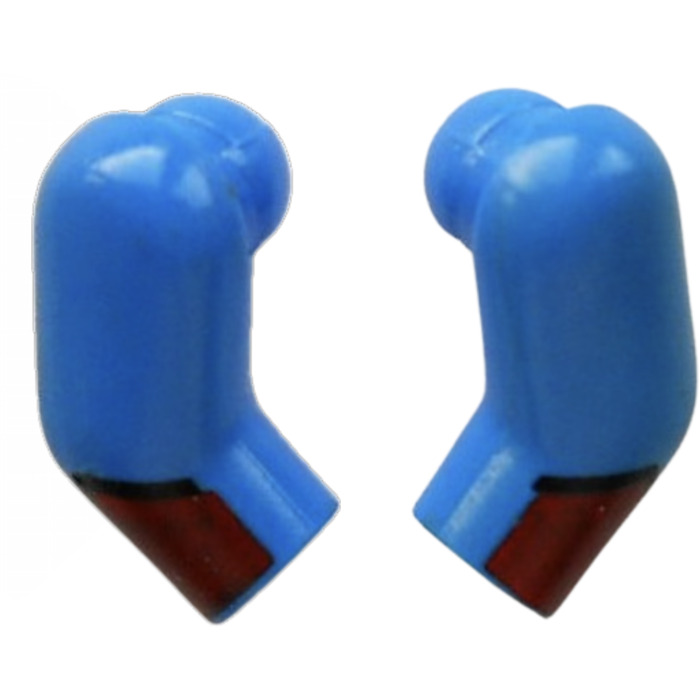 LEGO Blue Pair of Minifigure Arms | Brick Owl - LEGO Marketplace