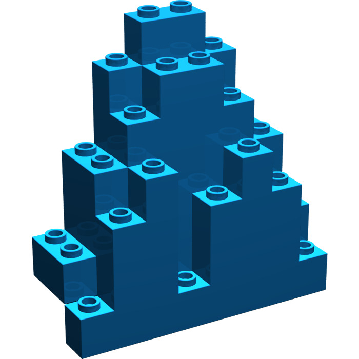 LEGO Panel 3 x 8 x 7 Rock Triangular (6083) | Brick Owl - LEGO Marketplace