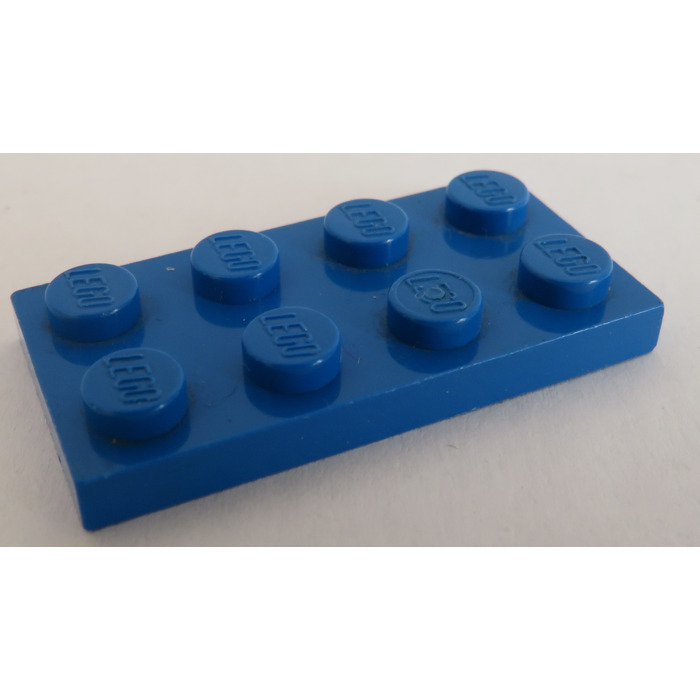 LEGO Blue Plate 2 x 4 (3020 / 5584) | Brick Owl - LEGO Marketplace