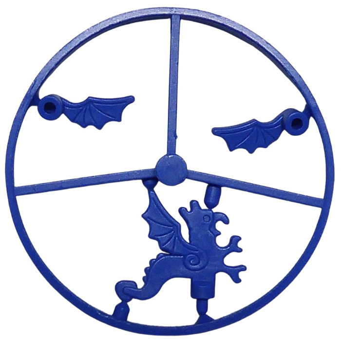 LEGO Plume Wheel with Dragon and Wings | Brick Owl