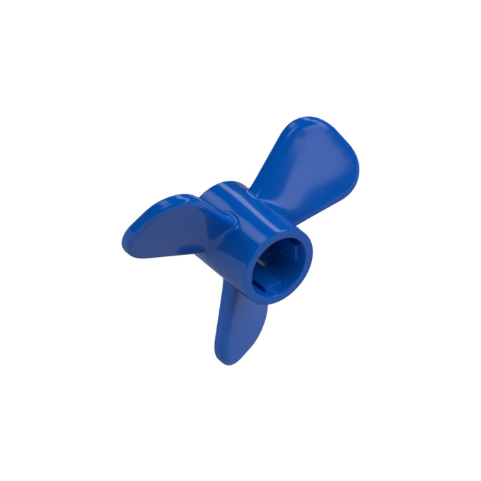 LEGO Blue Propeller with 3 Blades and Axle Hole (6041) | Brick Owl