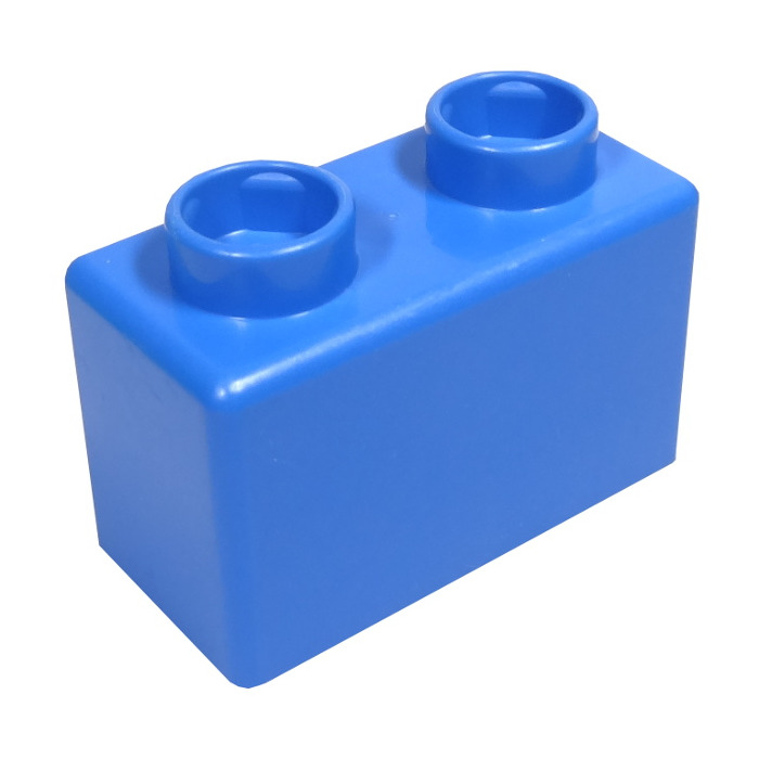 LEGO Blue Quatro Brick 1 x 2 (48287) | Brick Owl - LEGO Marketplace