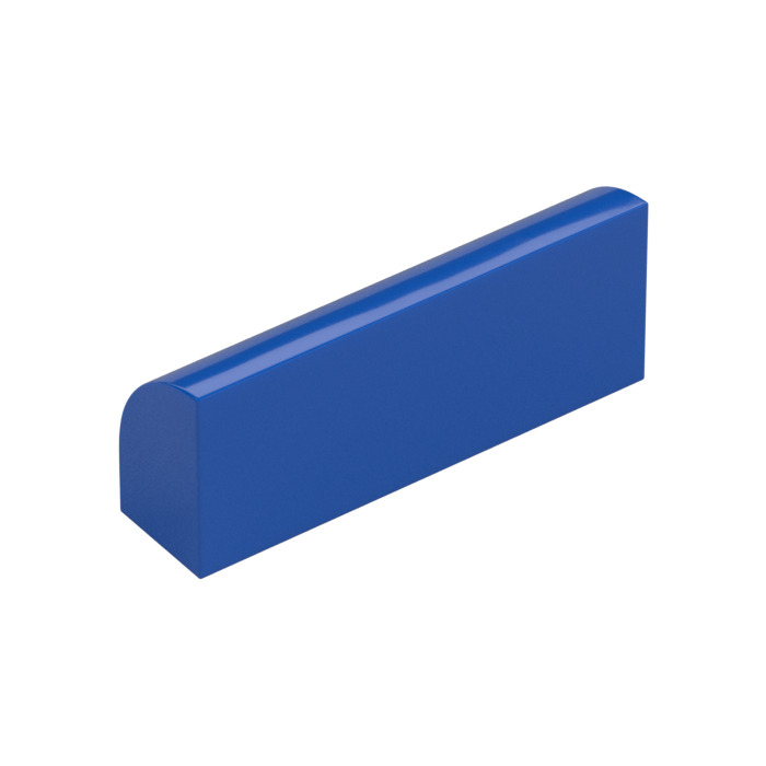 LEGO Blue Slope 1 x 4 x 1.3 Curved (6191 / 10314) | Brick Owl - LEGO ...
