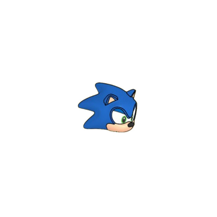 LEGO Sonic the Hedgehog Head with Light Flesh Face with Smirk (111625 ...