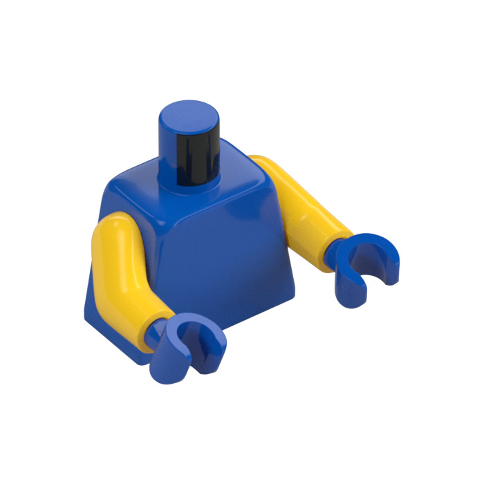 LEGO Blue SpongeBob SquarePants with Super Hero Suit Minifig Torso ...