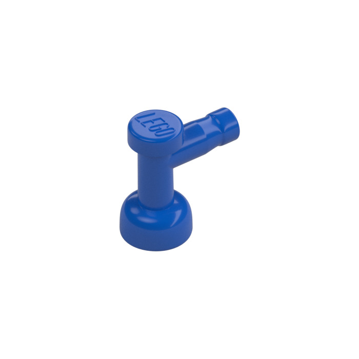 LEGO Blue Tap 1 x 1 with Hole in End (4599) | Brick Owl - LEGO Marketplace