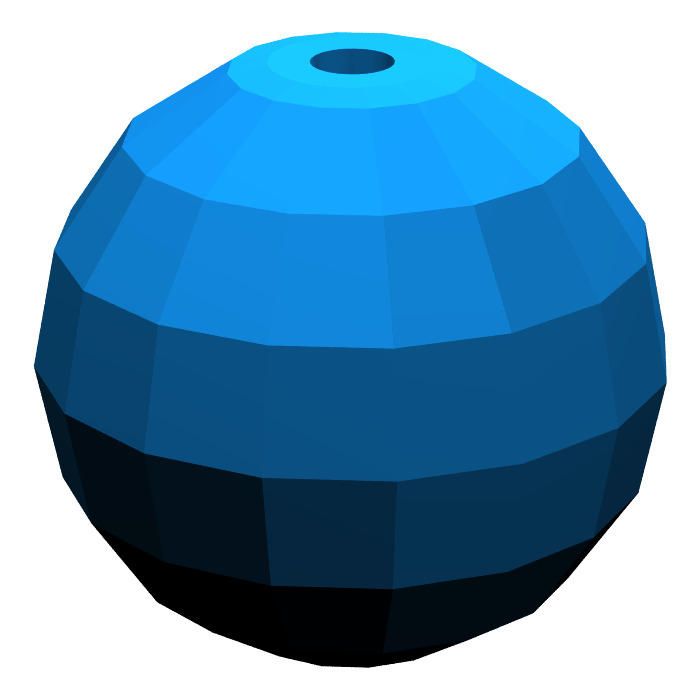 LEGO Blue Technic Bionicle Ball 16.5 mm (54821) | Brick Owl - LEGO ...